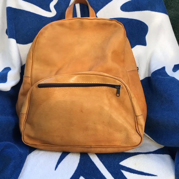 Unbranded | Bags | Unbranded Leather Backpack | Poshmark